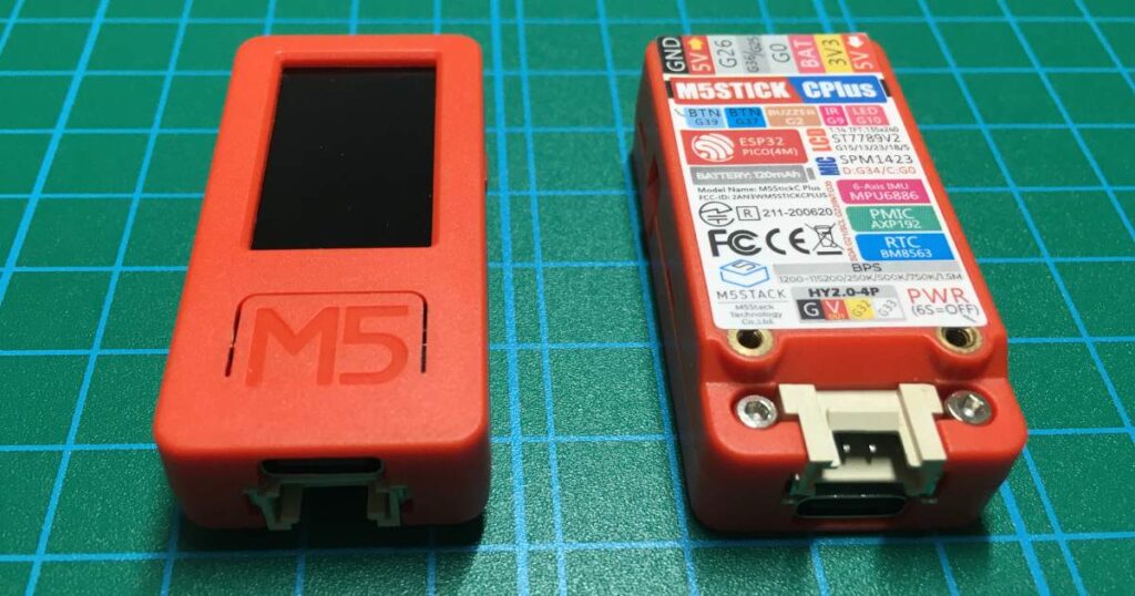 M5StickC Plusの使い方、初期設定、サンプルプログラム、M5StickCとの違い等を詳しく紹介 | ロジカラブログ