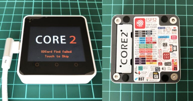 M5Stack CORE2の使い方、ArduinoIDE、UiFlow、PlatformIOの初期設定、工場出荷時への戻し方も紹介 | ロジカラブログ